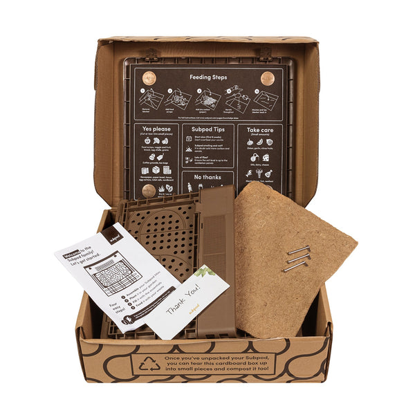 Subpod Mini Essentials Bundle | Worm Farm | Aerator